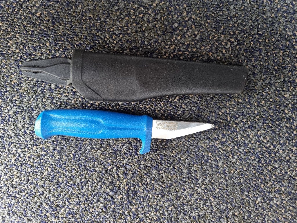 Roeing Knife Mullet Roe Knife (MORA Sweden) | A Sharp Edge QLD Knife Van